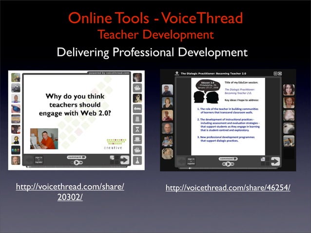 Voicethread Examples in Education