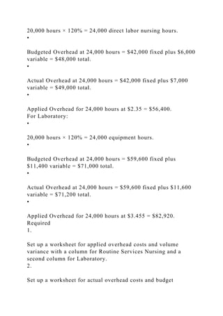 Example 17A Variance AnalysisOur variance analysis example and pr.docx