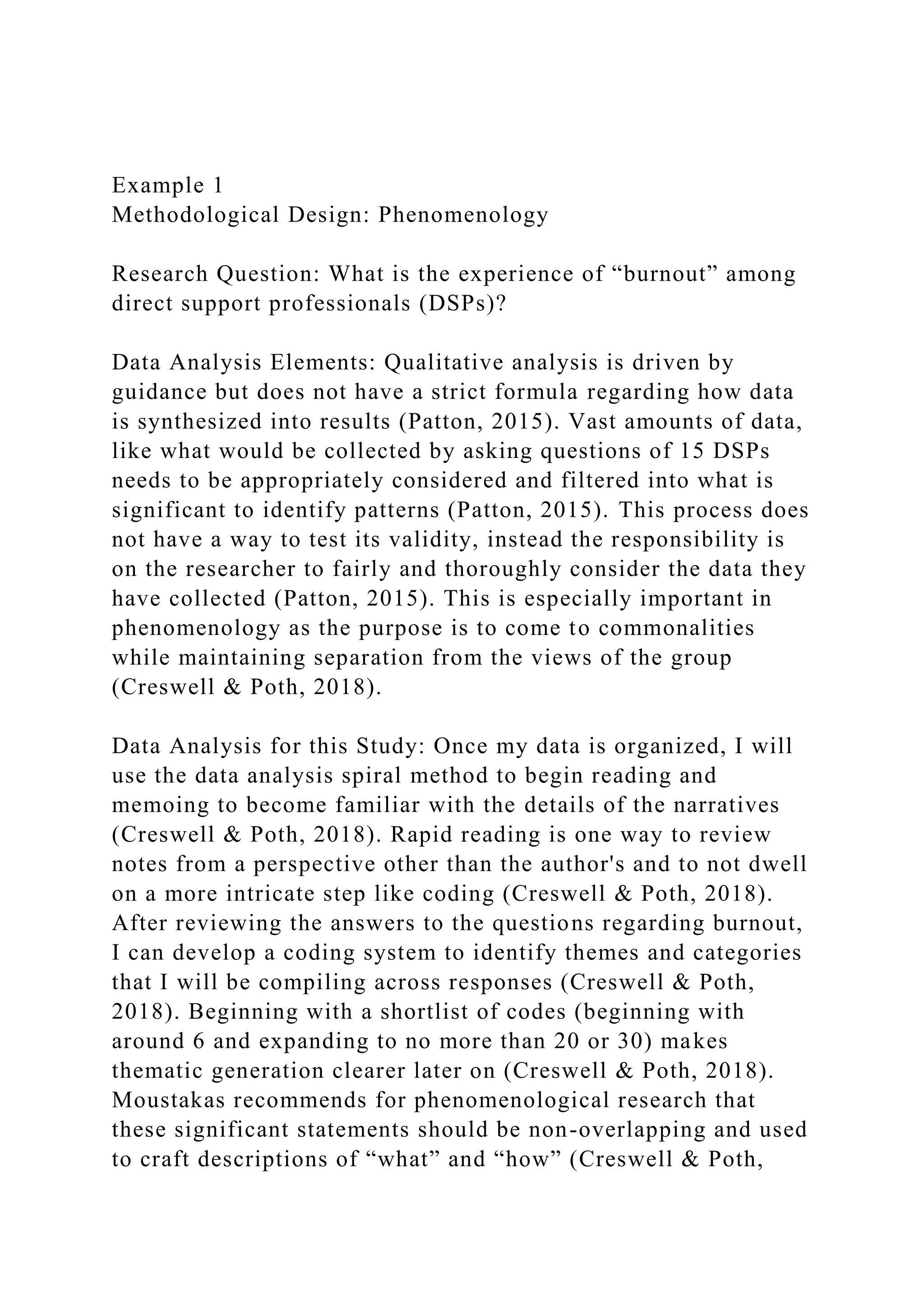 Example 1Methodological Design PhenomenologyResearch Questi.docx