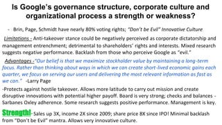Google Inc: Company Analysis | PPT
