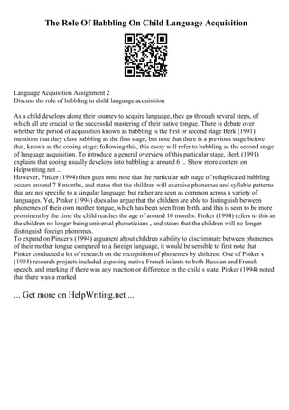 Example Argumentative Essay With In Text Citations | PDF