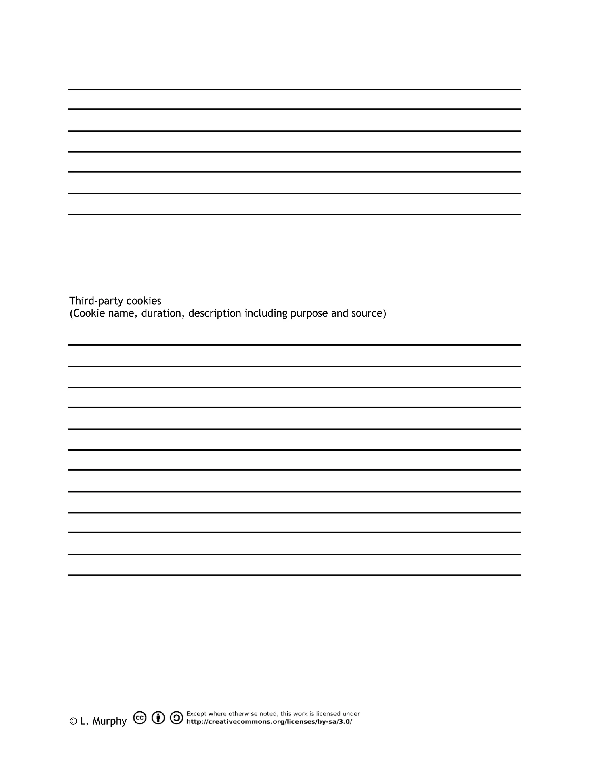 Example association cookie policy | PDF