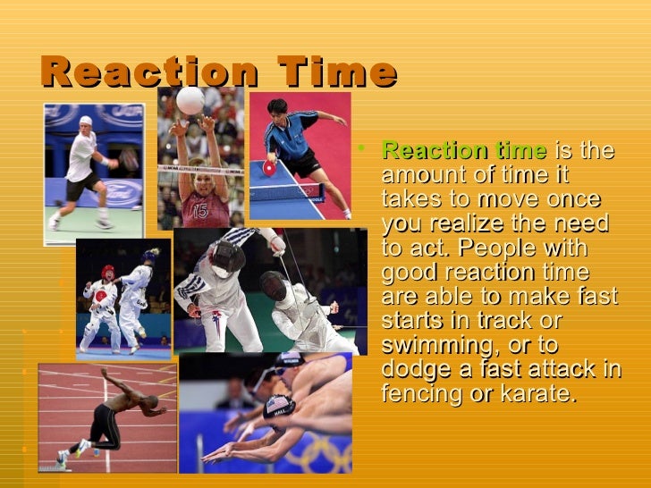 Physical Fitness New Reaction Time In Physical Fitness Physical Fitness New Reaction Time In Physical Fitness