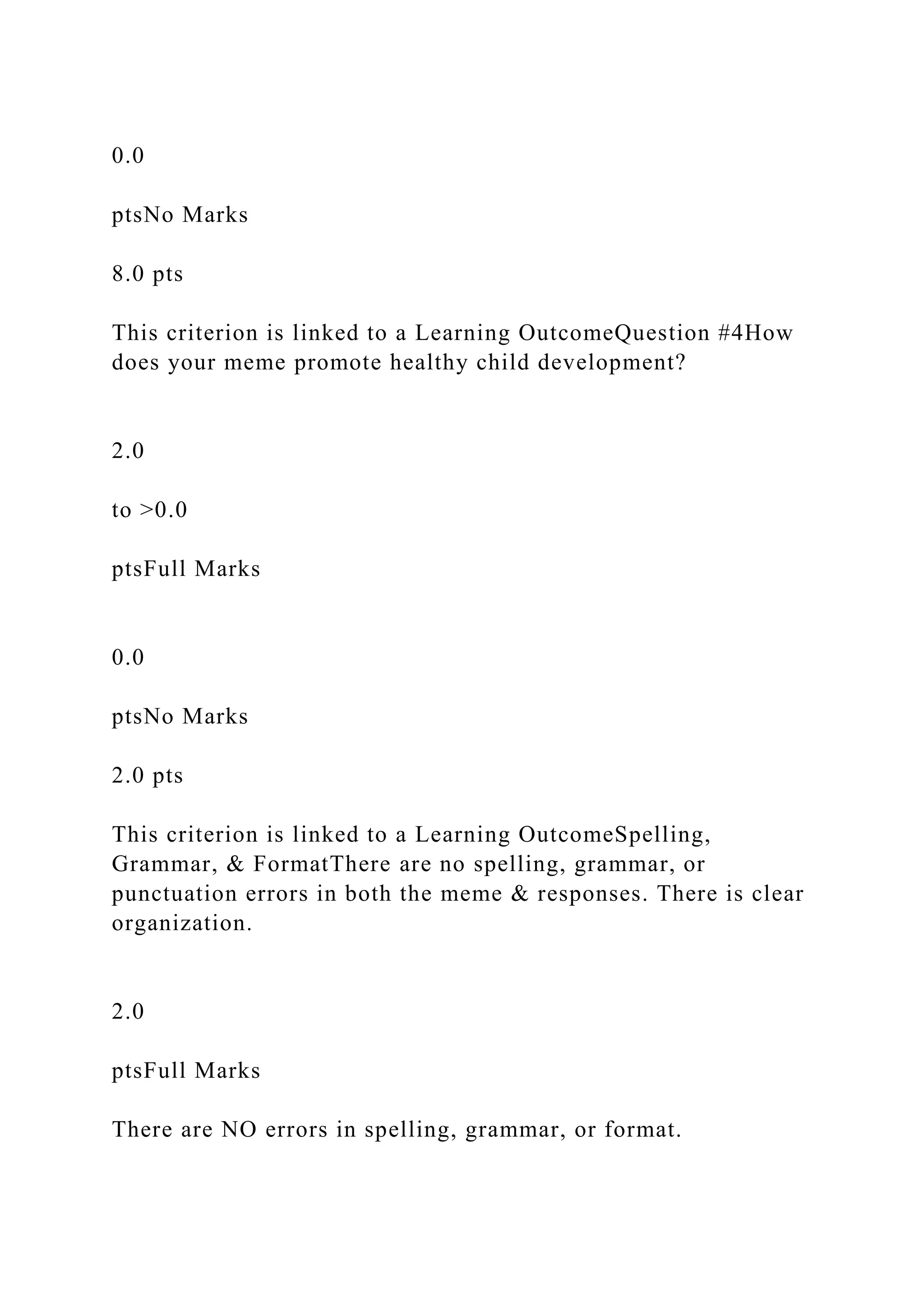 Example Child Development MemesBelow are some examples of Child .docx