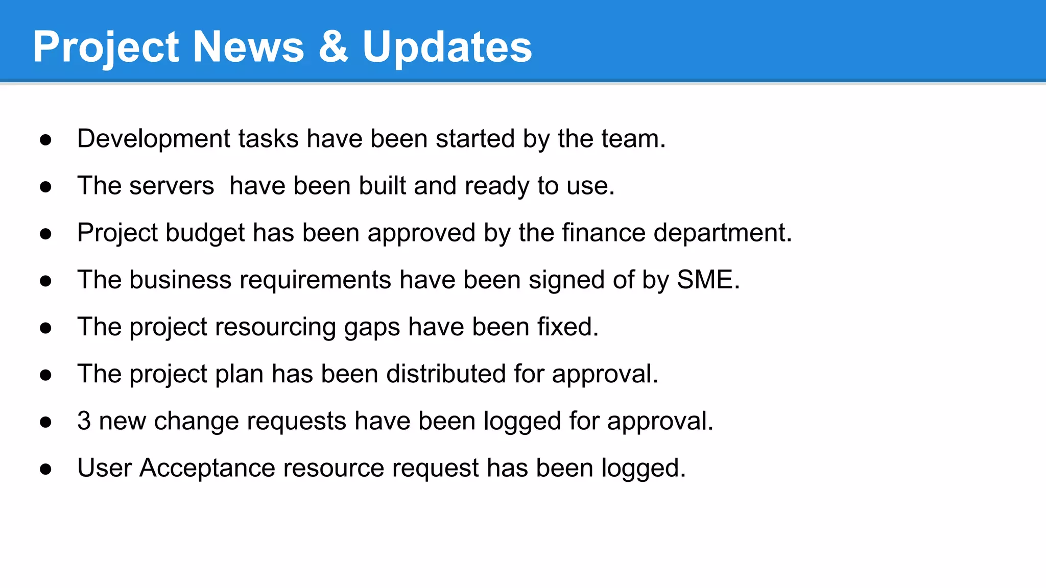 Detailed Project Status Report Template | PPTX