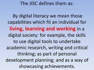 Example digLit workshop slides | PPT