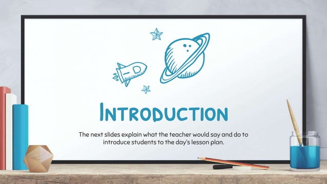 Example EdTech lesson plan presentation | PPT