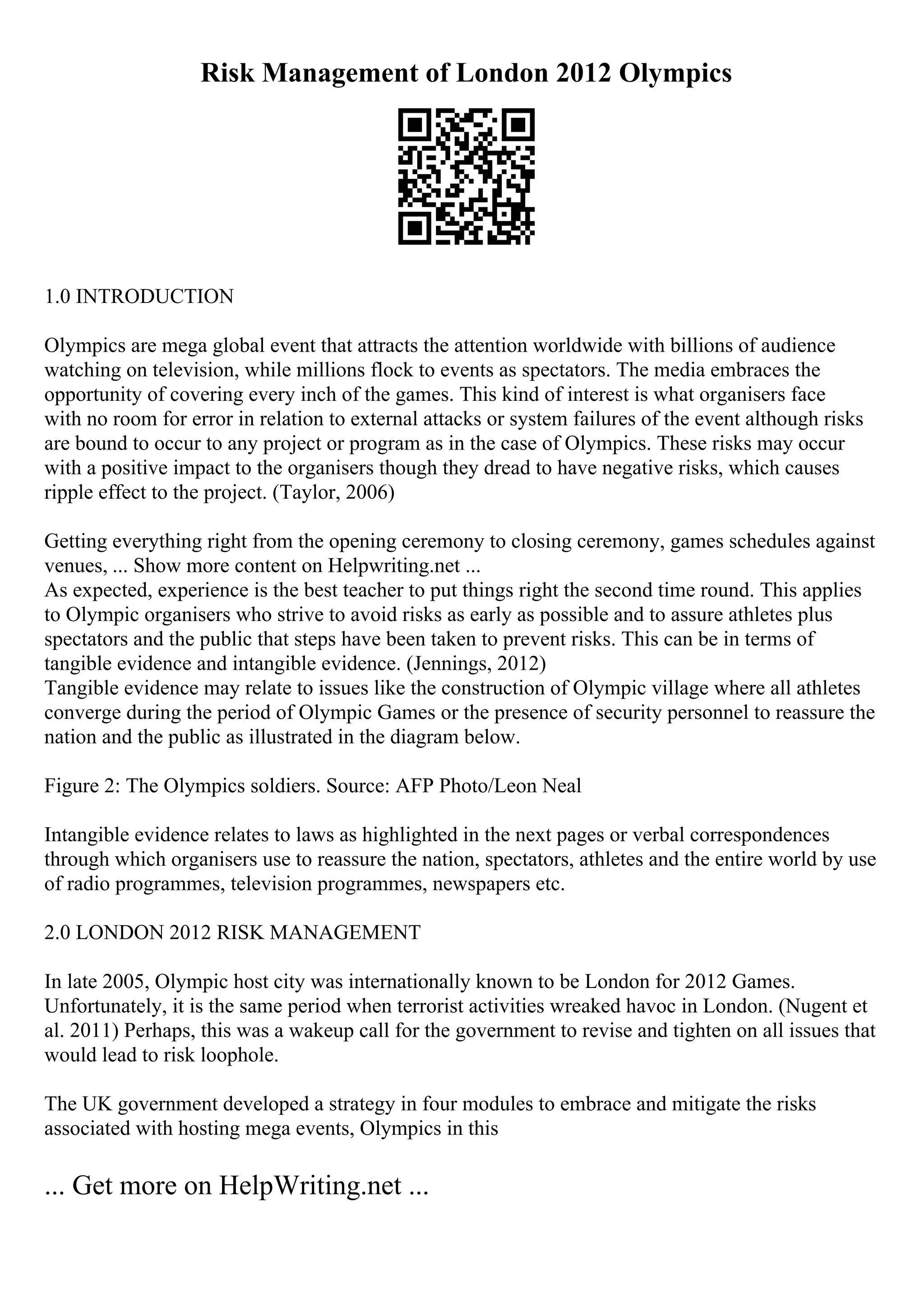 Example Essay Comparing Two Poems | PDF Example Essay Comparing Two Poems | PDF