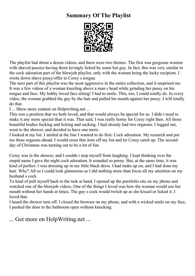 Example Essay Comparing Two Poems | PDF