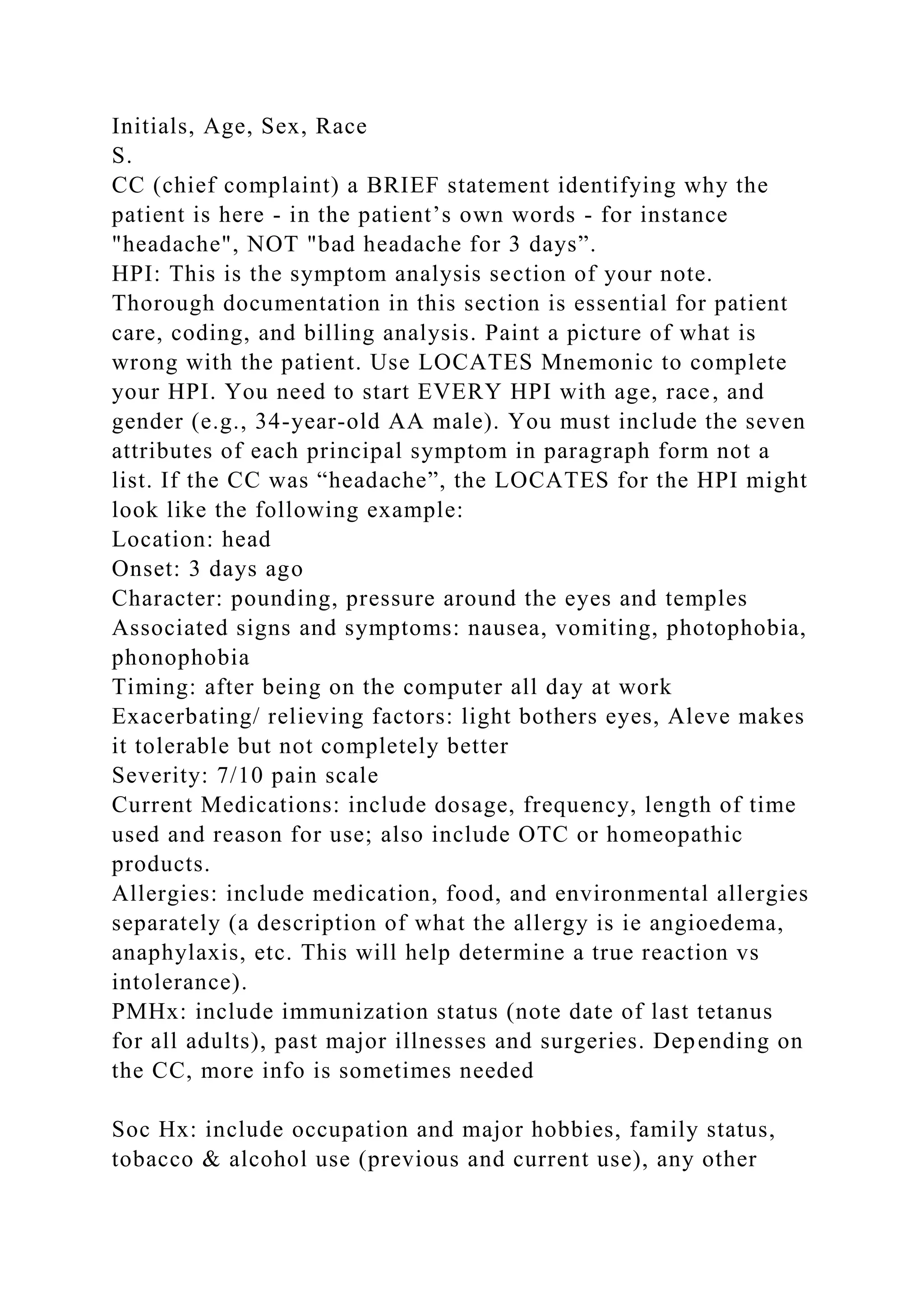 Example Focused SOAP Note for a patient with chest painS..docx