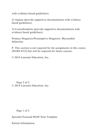 Example Focused SOAP Note for a patient with chest painS..docx