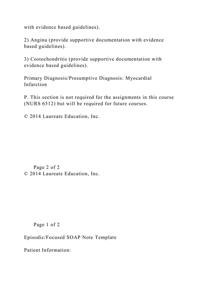 Example Focused SOAP Note for a patient with chest painS..docx