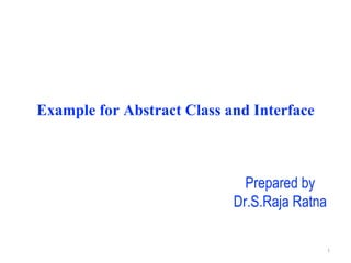 Example for Abstract Class and Interface.pdf