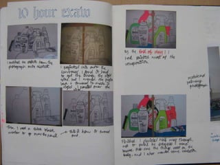 Example GCSE sketchbook | PPT