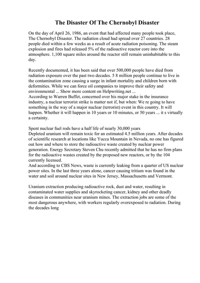 Example Informative Essay | PDF | Homework and Study | Education