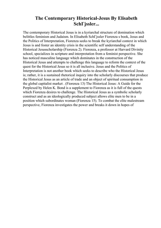 Example Interview Essay | PDF