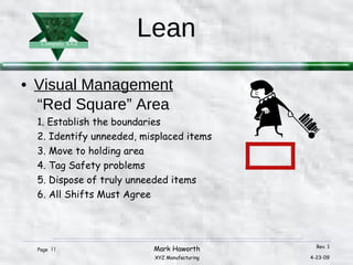 Example Lean Presentation 5 3 09 | PPT