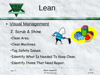 Example Lean Presentation 5 3 09 | PPT
