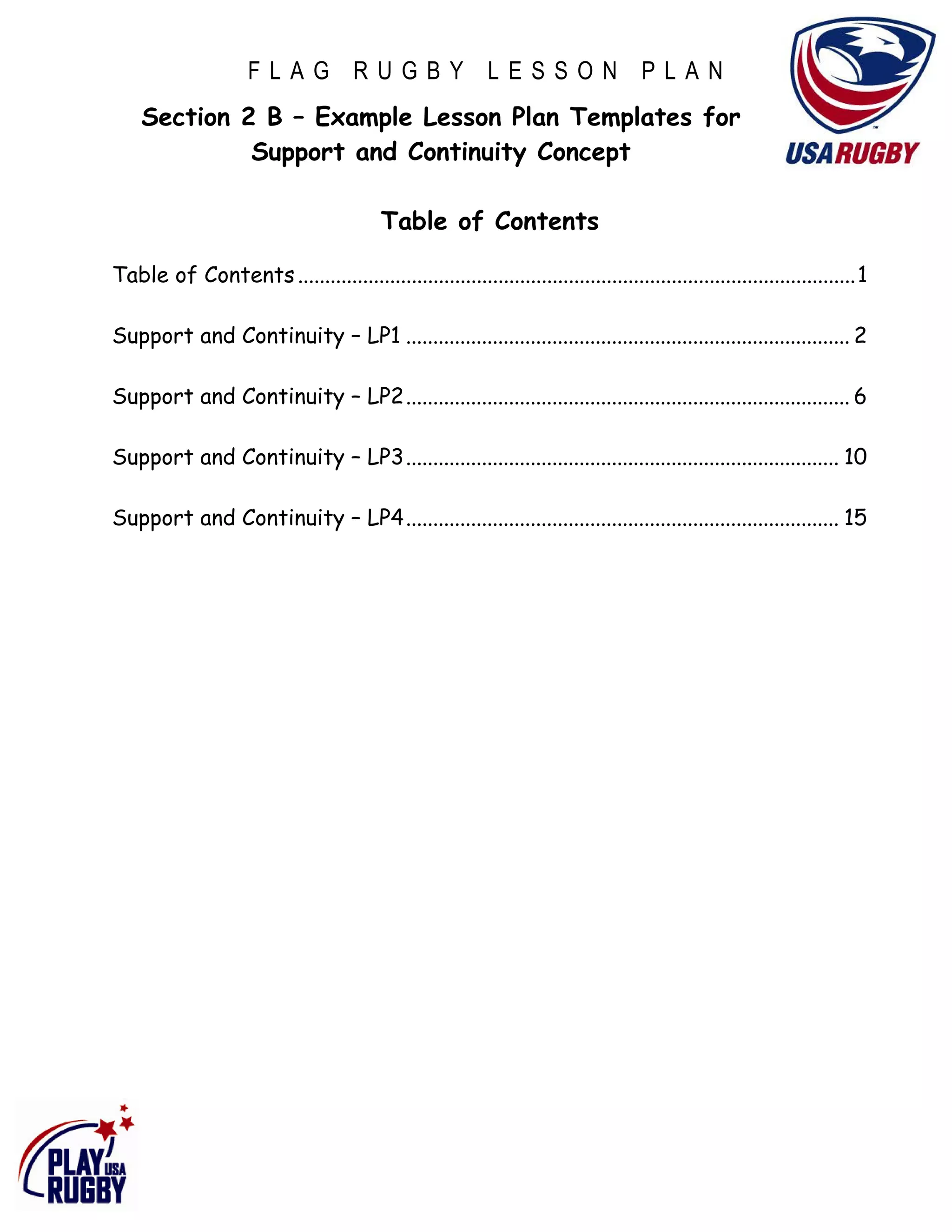 Example lesson plans[1] | PDF