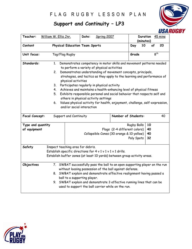 Example lesson plans[1] | PDF