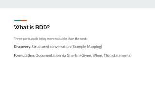 Example mapping workshop | PDF