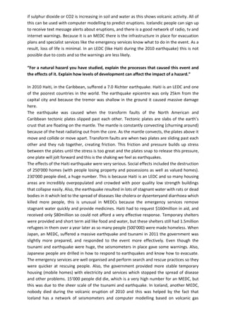 Example model answers 2013 | DOCX