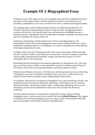 Example Of A Biographical Essay.pdf