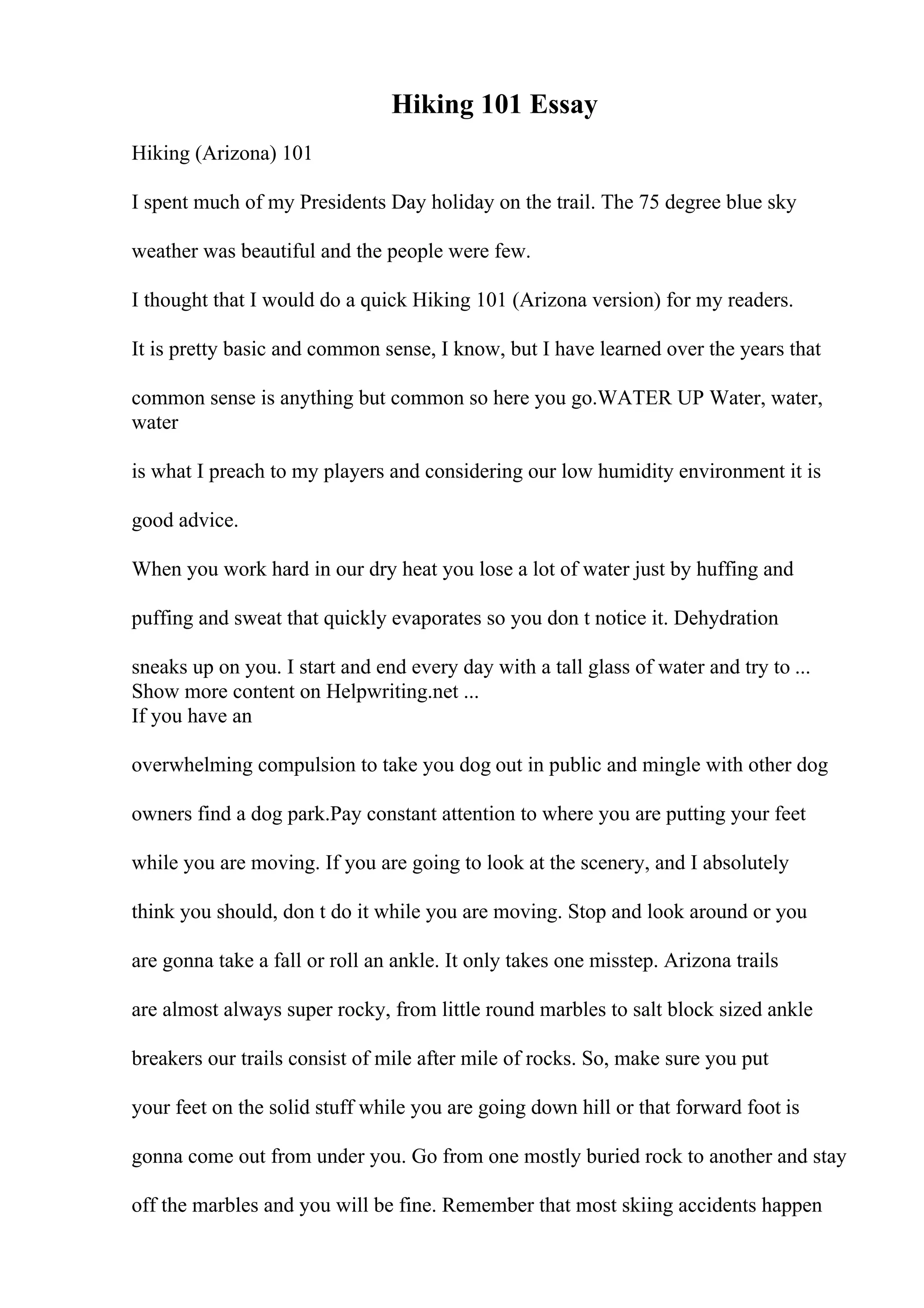 Example Of A Biography Essay. 15 examples of biography essays | PDF