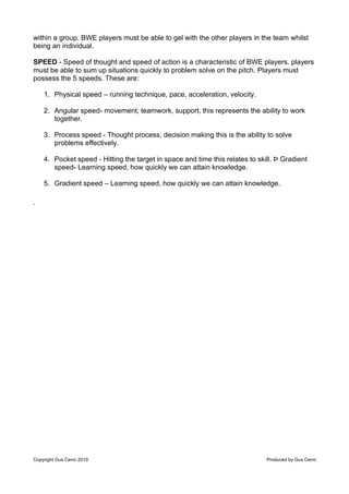 Example of a club mission statement; curriculum | PDF