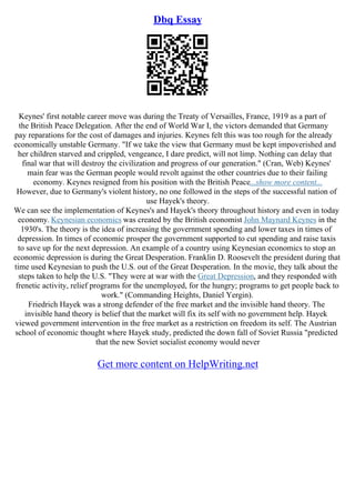 Example Of A Dbq Essay | PDF