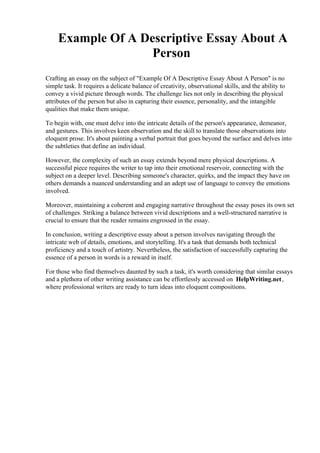 Example Of A Descriptive Essay About A Person.pdf