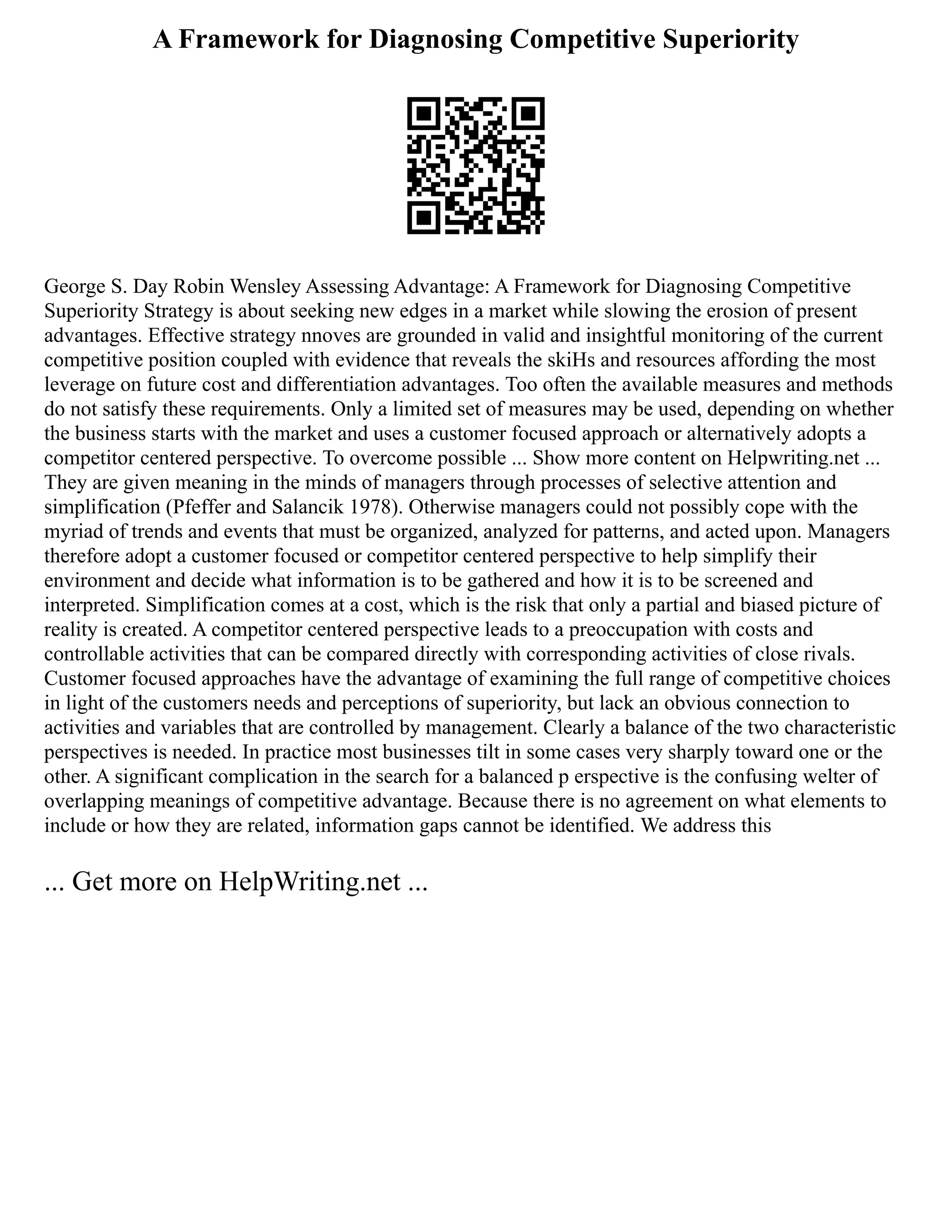 Example Of A Descriptive Essay Introduction. Descrip | PDF