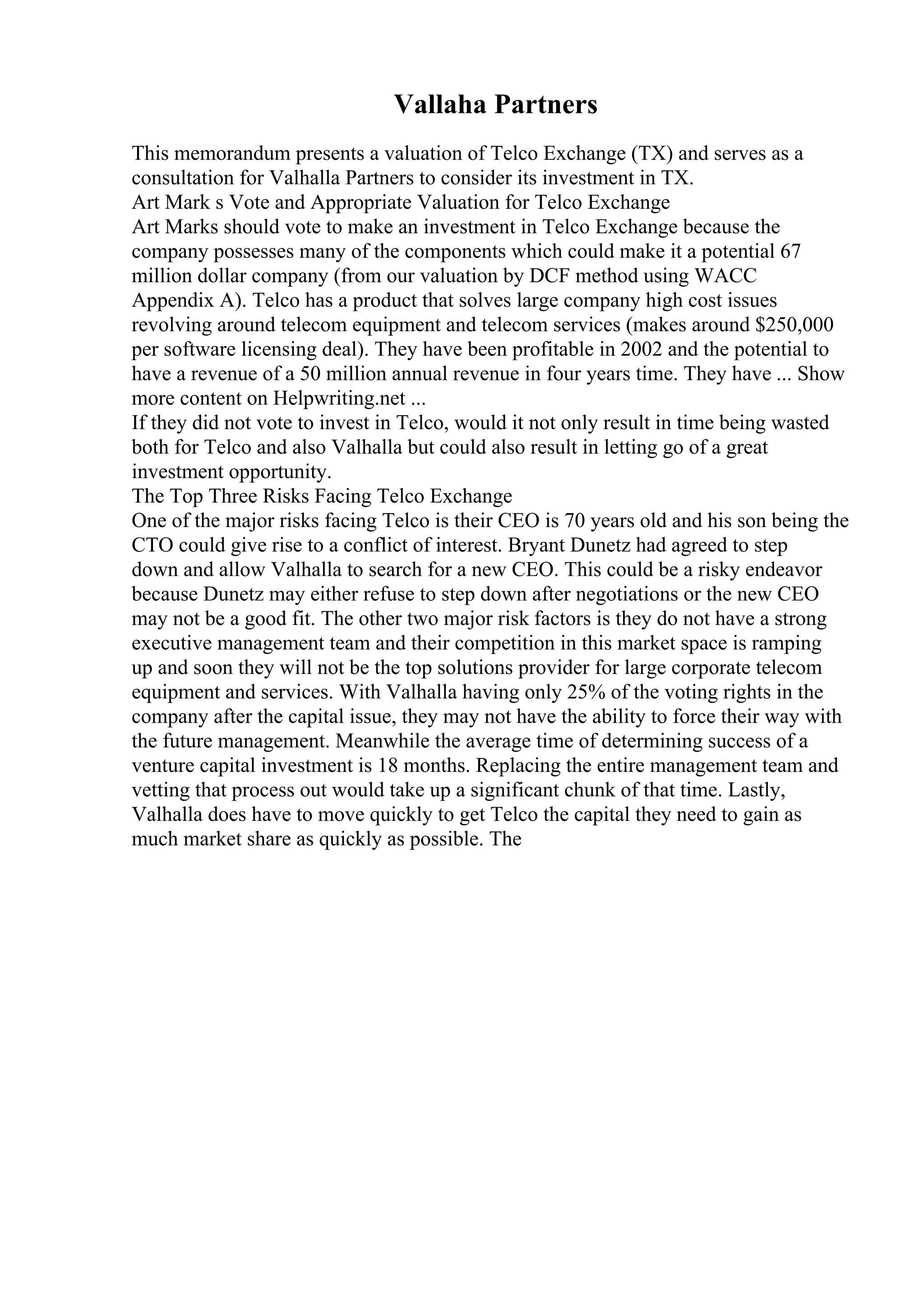 Example Of A Formal Essay | PDF