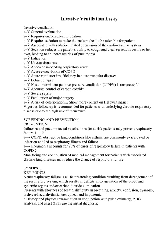 Example Of A Formal Essay | PDF