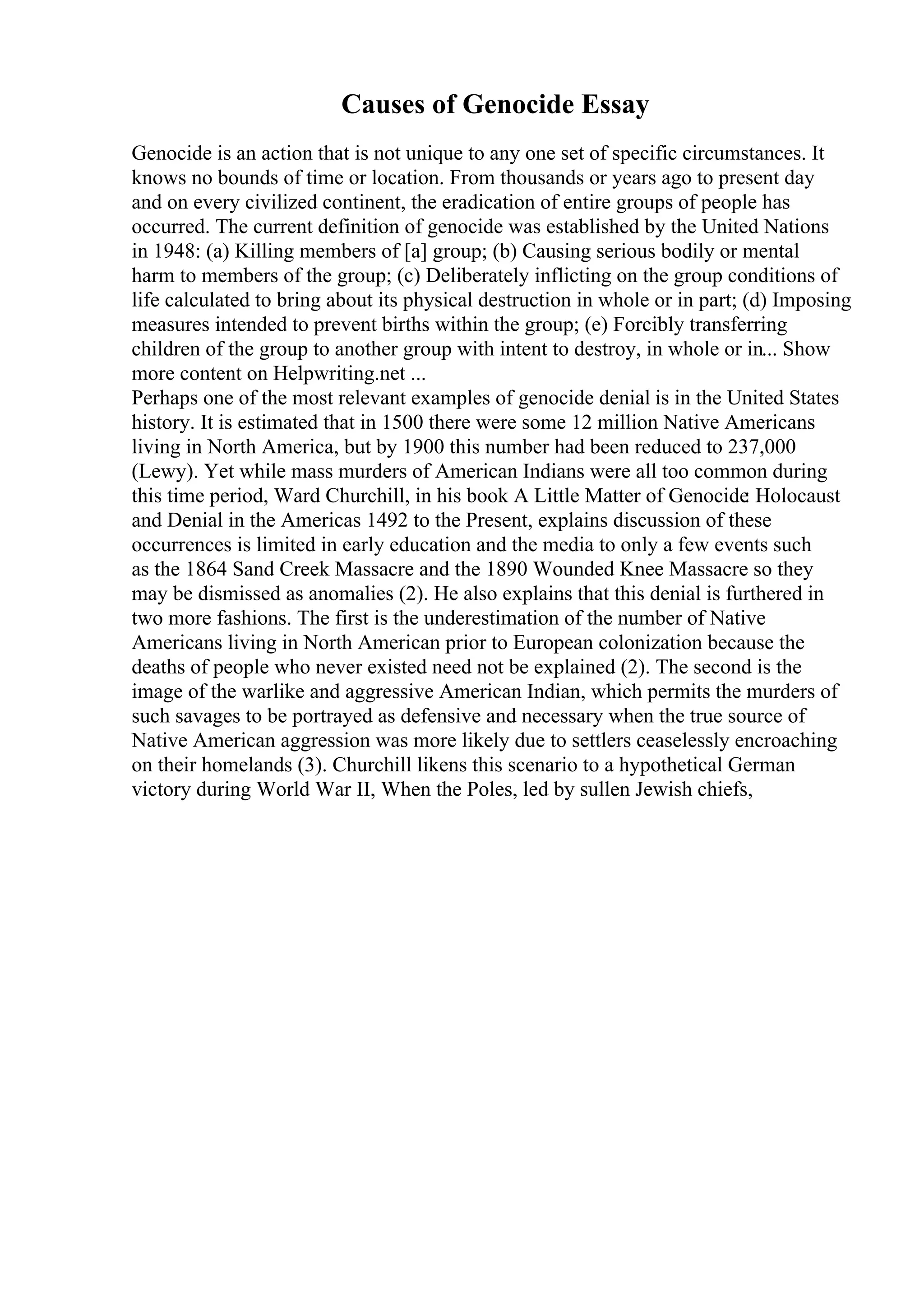 Example Of A Good Thesis State | PDF