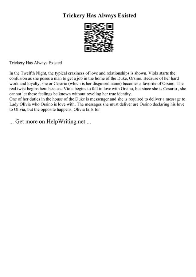 Example Of A Mla Documented Essay | PDF