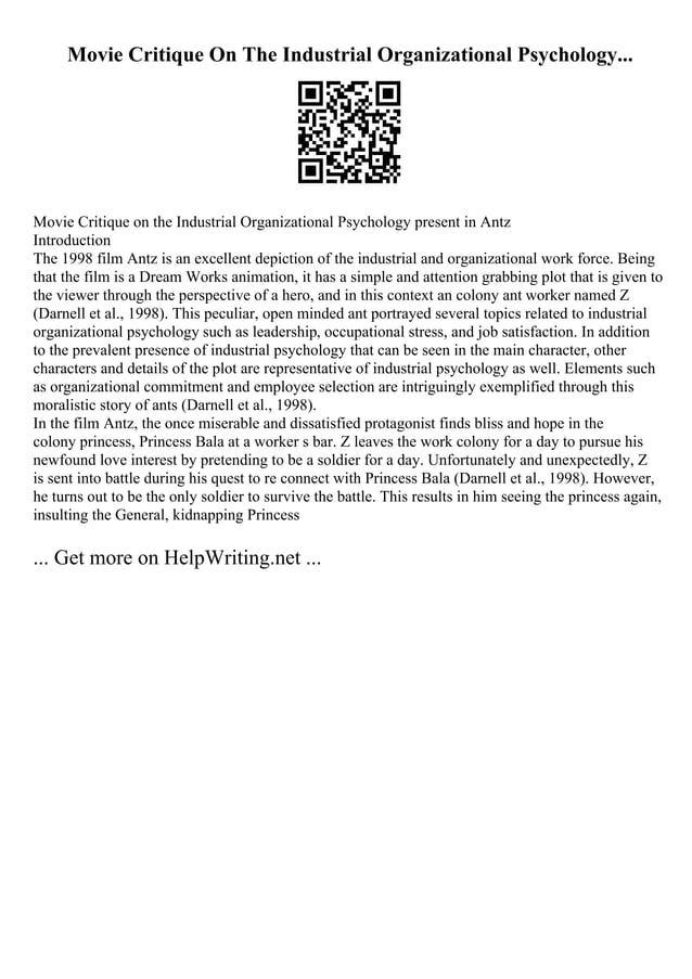 Example Of A Mla Documented Essay | PDF
