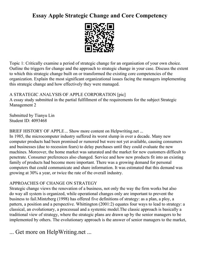 Example Of A Mla Documented Essay | PDF