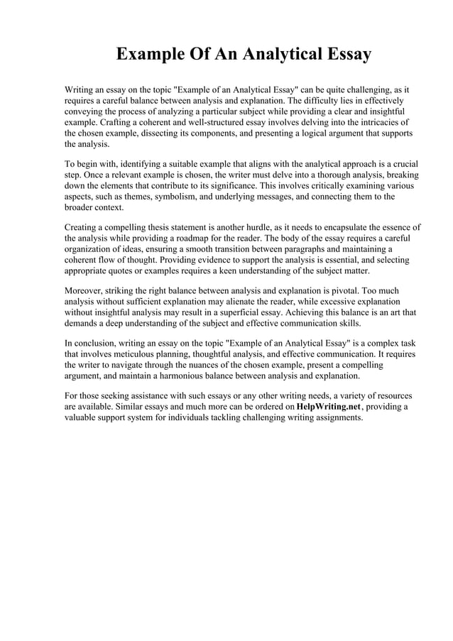 Example Of An Analytical Essay.pdf