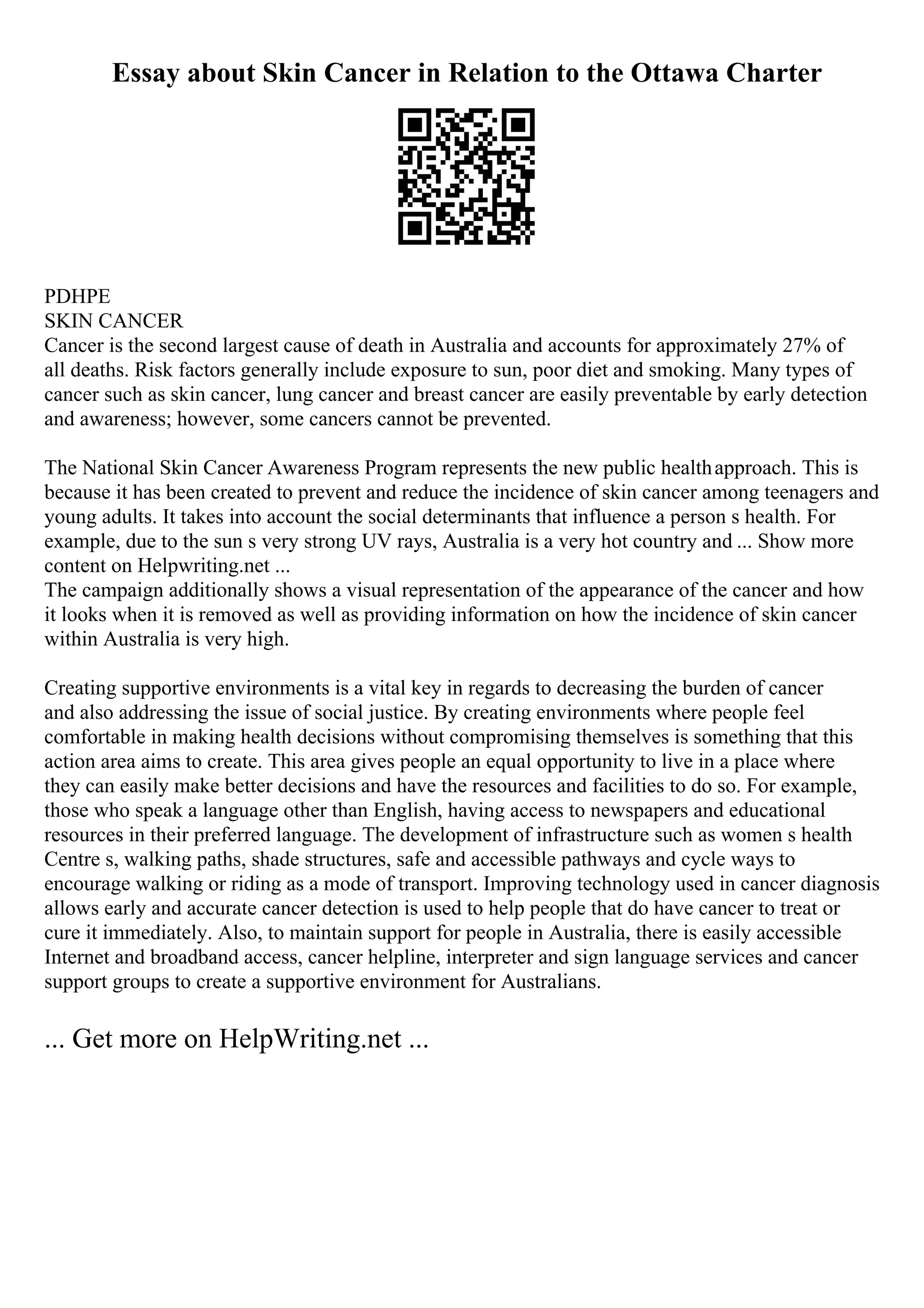 Example Of An English Essay Introduction | PDF