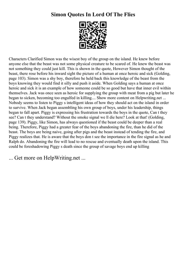 Example Of An English Essay Introduction | PDF