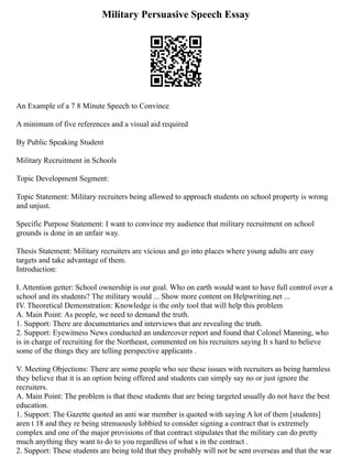 Example Of An Hypothesis For | PDF