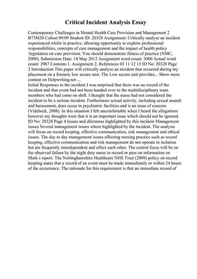 Example Of An Interview Essay | PDF | College Planning | College Education