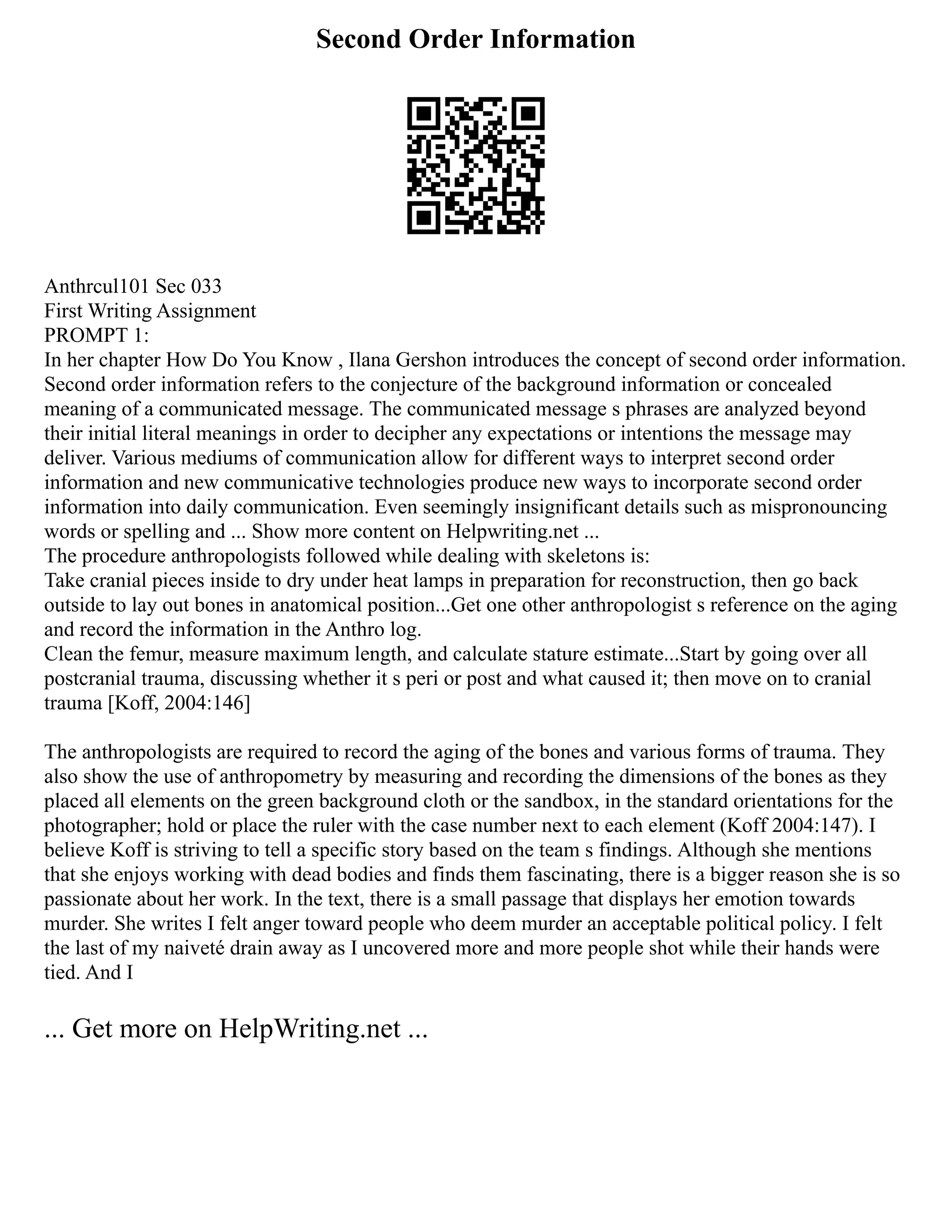 Example Of An Introduction For A Research Paper How To Struc | PDF