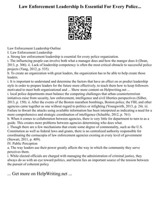 Example Of An Introduction For A Research Paper How To Struc | PDF