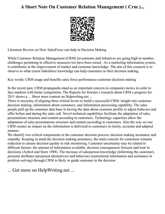 Example Of An Introduction For A Scientific Research | PDF