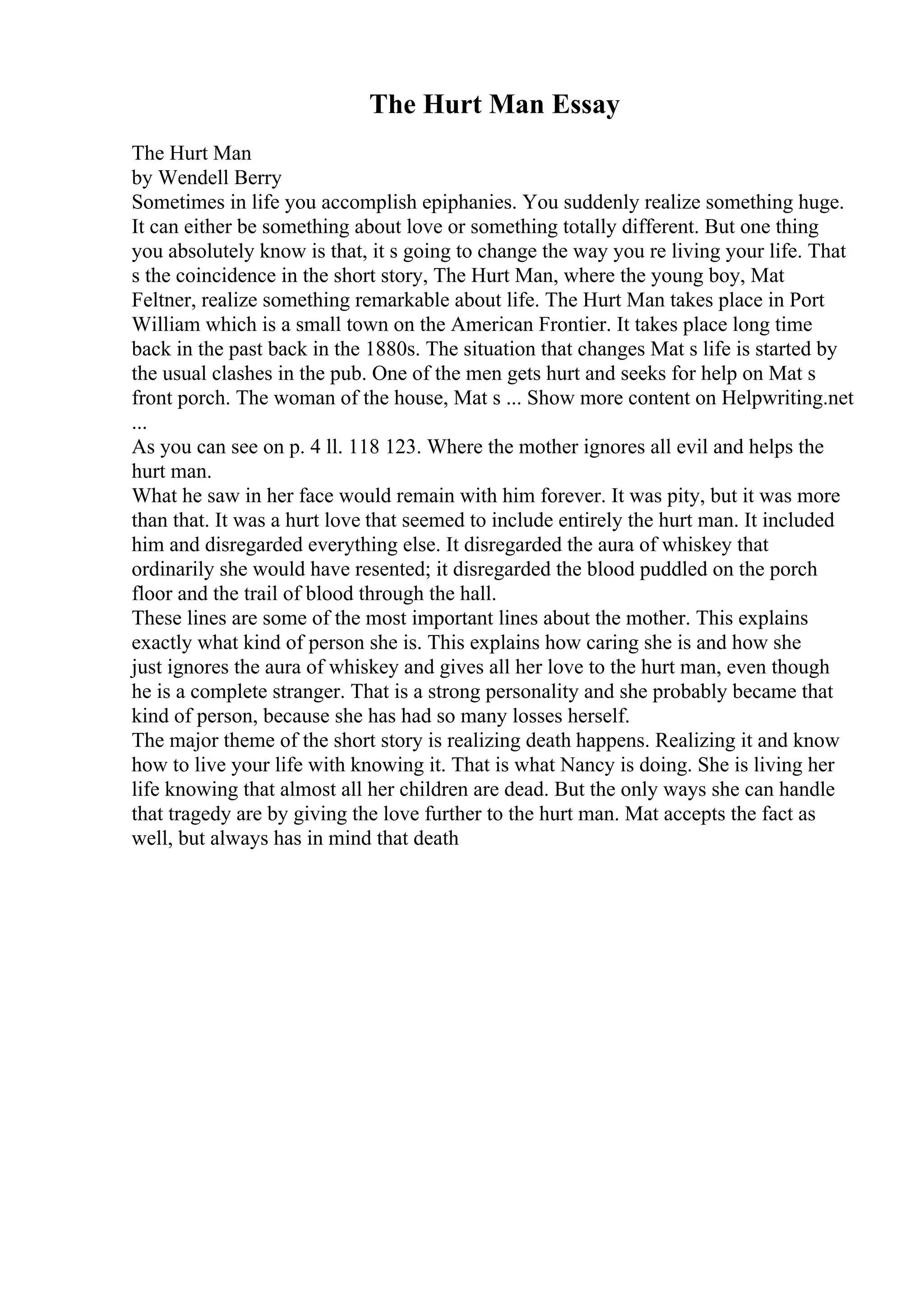 Example Of An Observation Essay. 002 Observation Essay Example ...