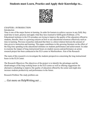 Example Of A Personal Narrative Paragraph. How T | PDF