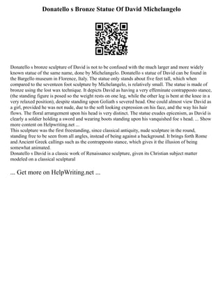 Example Of A Personal Narrative Paragraph. How T | PDF