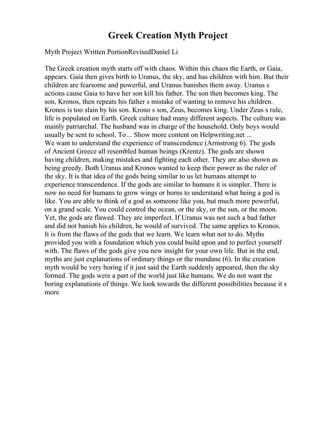 Example Of A Process Analysis Essay. FREE 10 Sample Analysis Essay ...